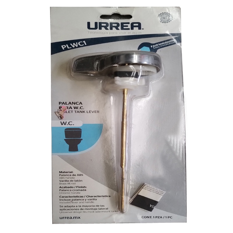 Palanca WC lateral latón cromo PLWC1 Urrea – Outlet Ferretero