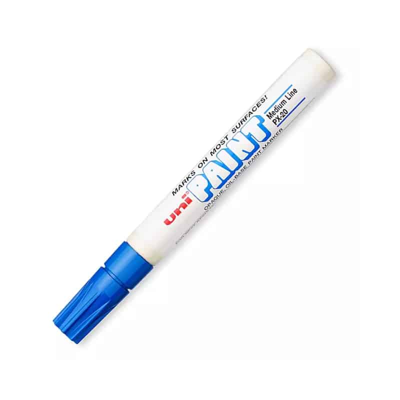 Marcador azul, Paint Marker – Outlet Ferretero